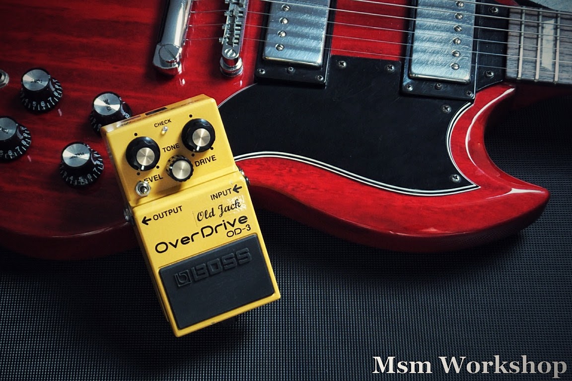 BOSS OD-3 Old Jack la modification par Msm Workshop