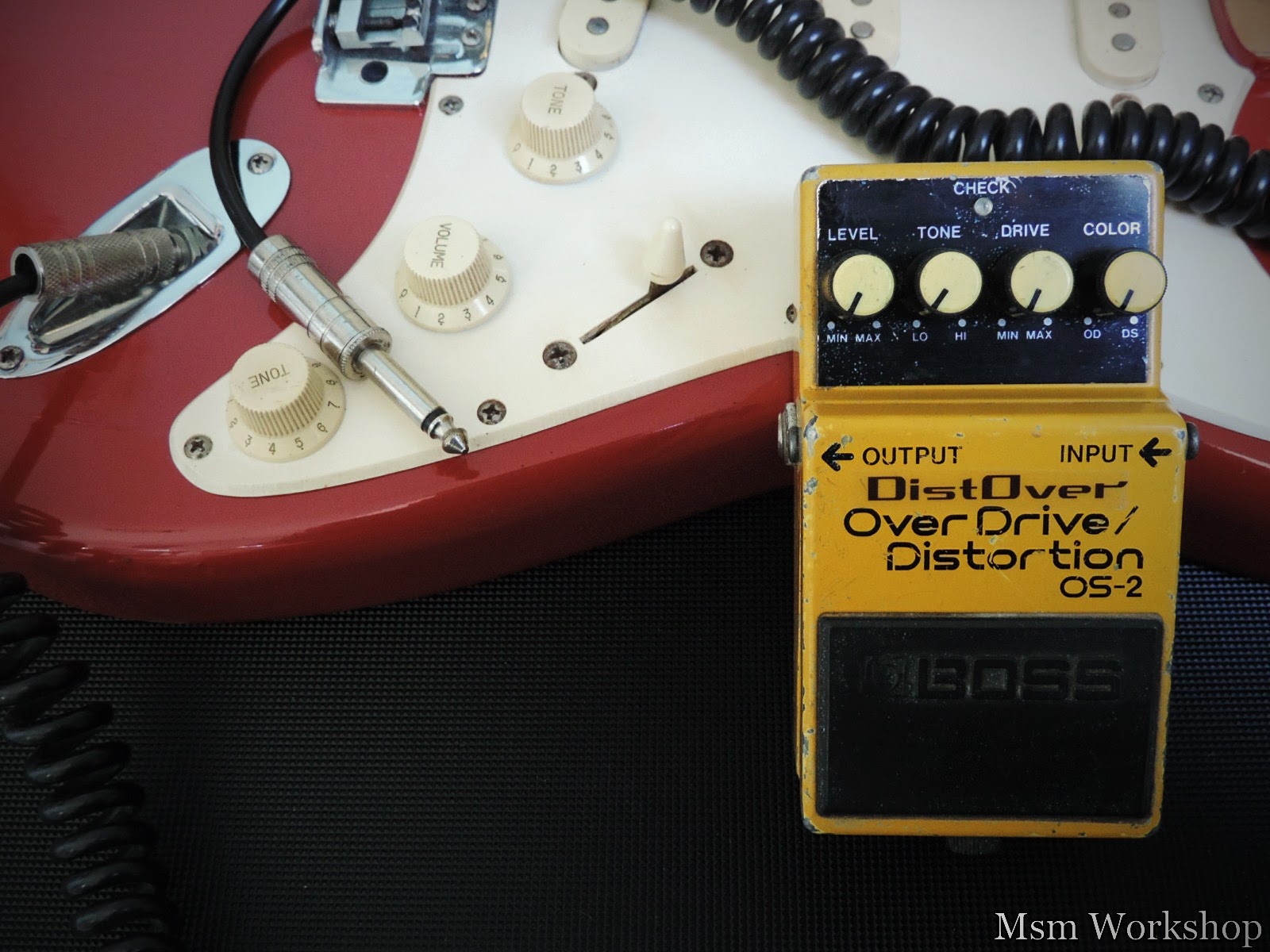 Boss OS-2 DistOver par l'atelier Msm workshop